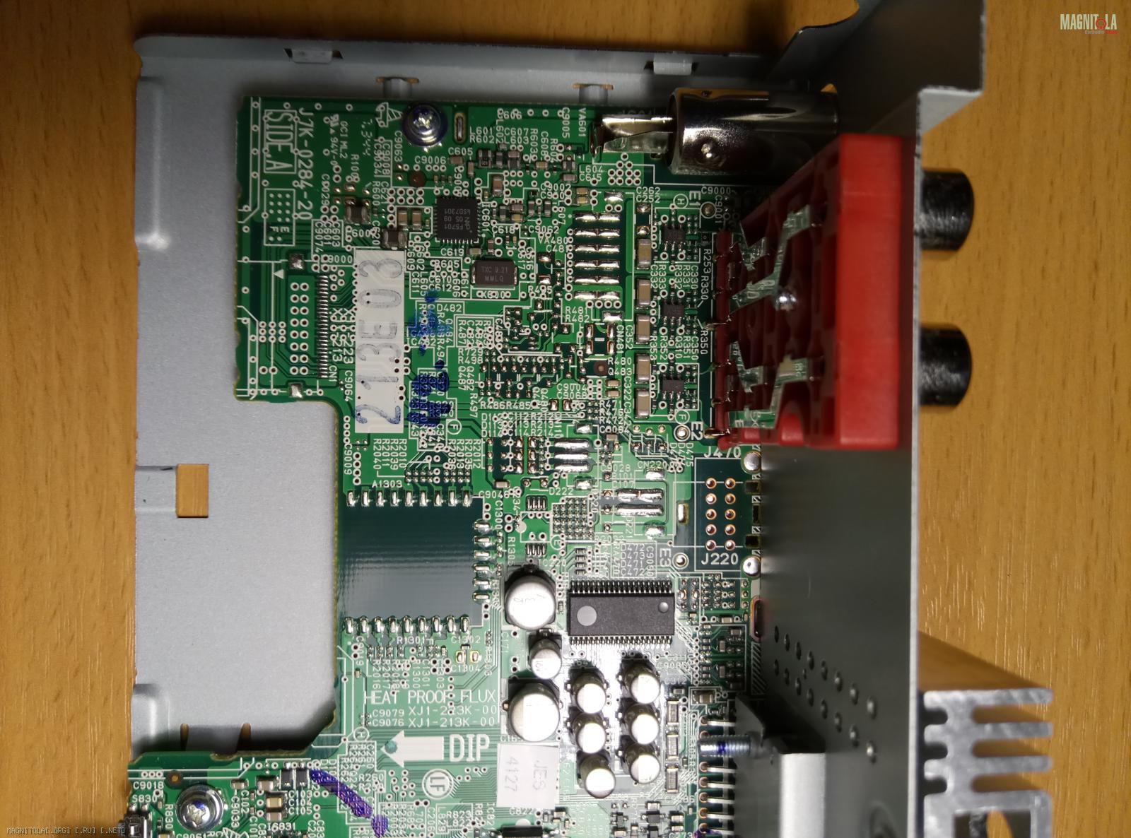 Kenwood KMM-304Y щелчки, шум. Диагностика, ремонт, твик.